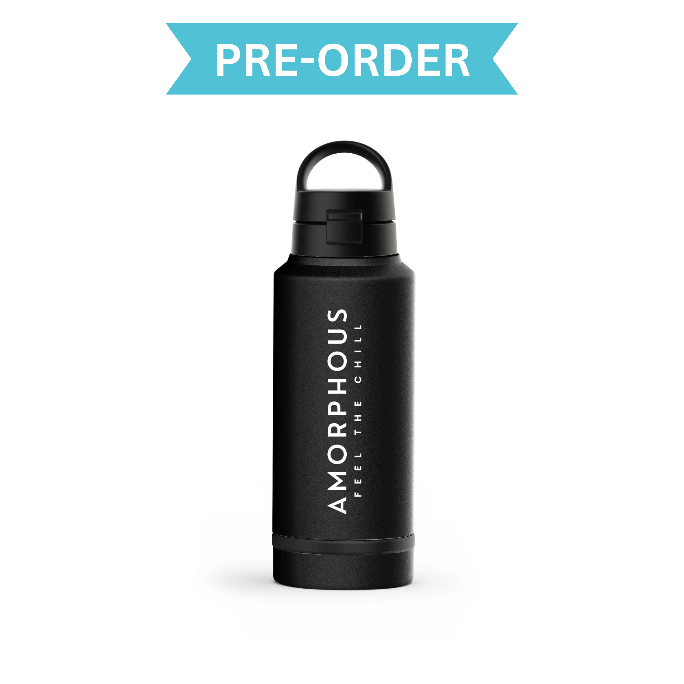 Double Wall Vacuum Insulated Bottle With Storage Compartment – Amorphous